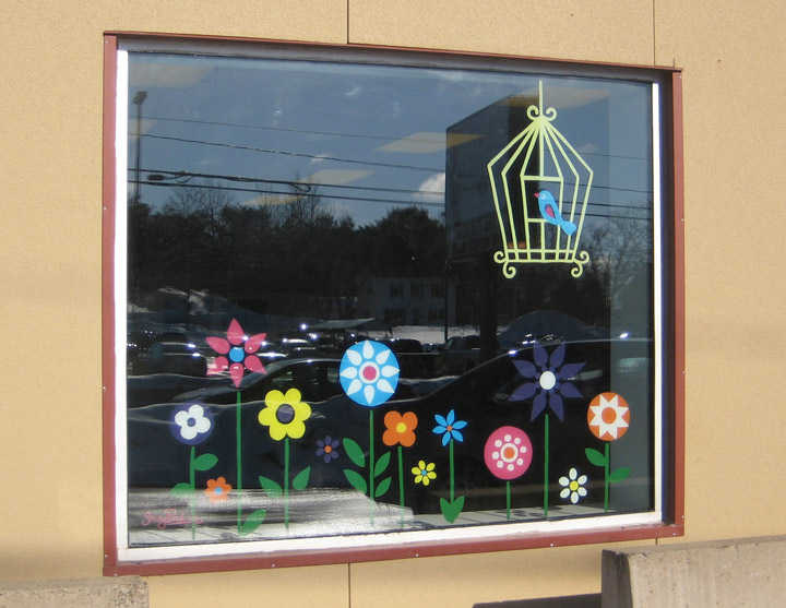 Window Painting | Shiny Paint | Murals, Signs, Design and other Custom ...
