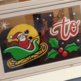 Window Painting | Shiny Paint | Hand Painted Signs, Window Painting ...