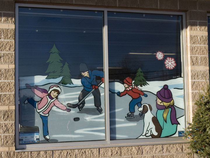 Window Painting | Shiny Paint | Murals, Signs, Design and other Custom ...
